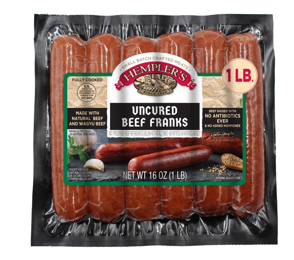 Uncured Wagyu Beef Franks - Hempler's Foods