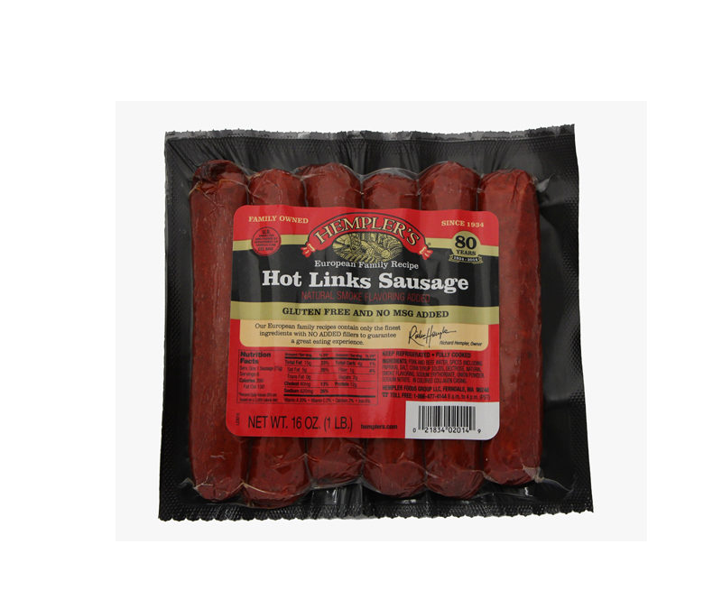 Hot Links - Hempler's Foods